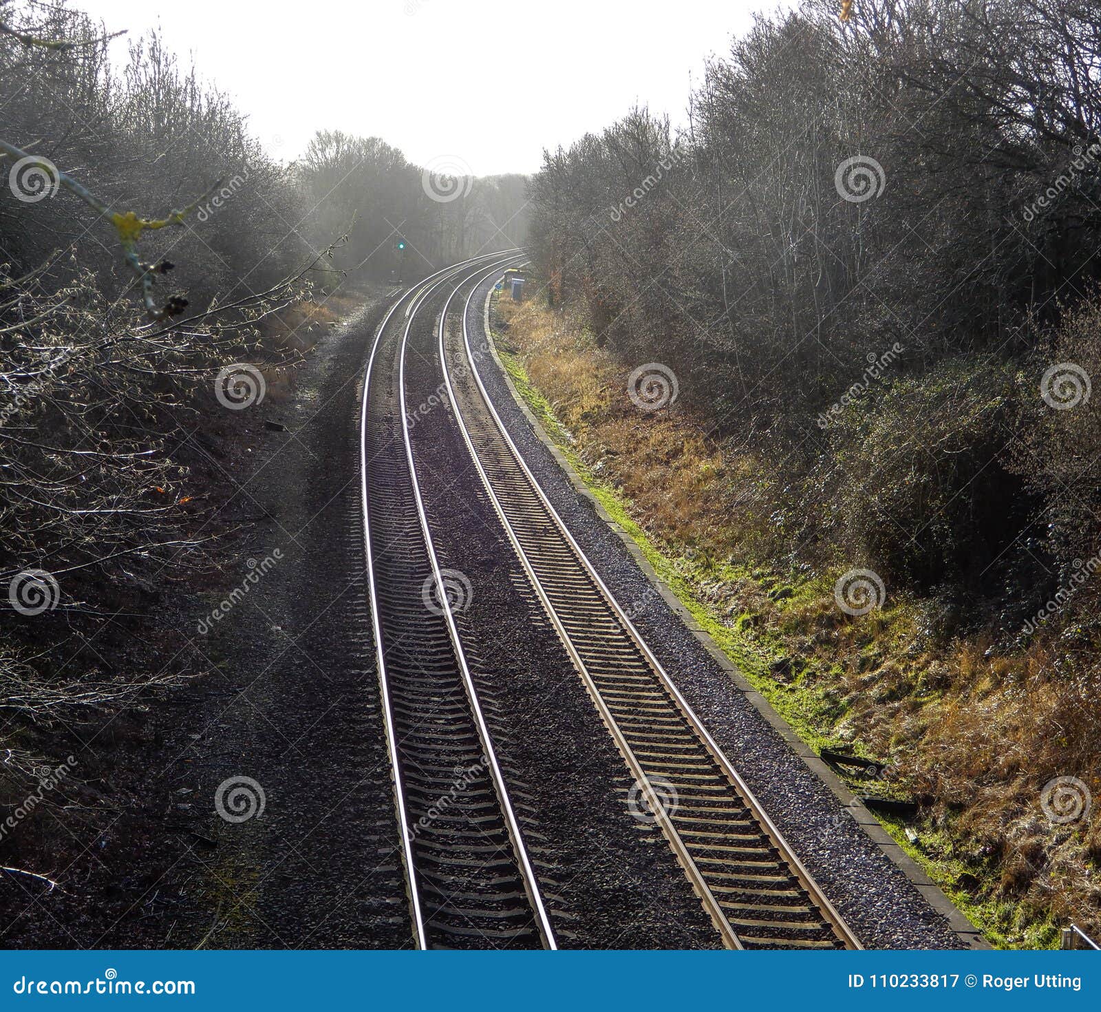 Chineham train lines stock image. Image of line, hampshire - 110233817