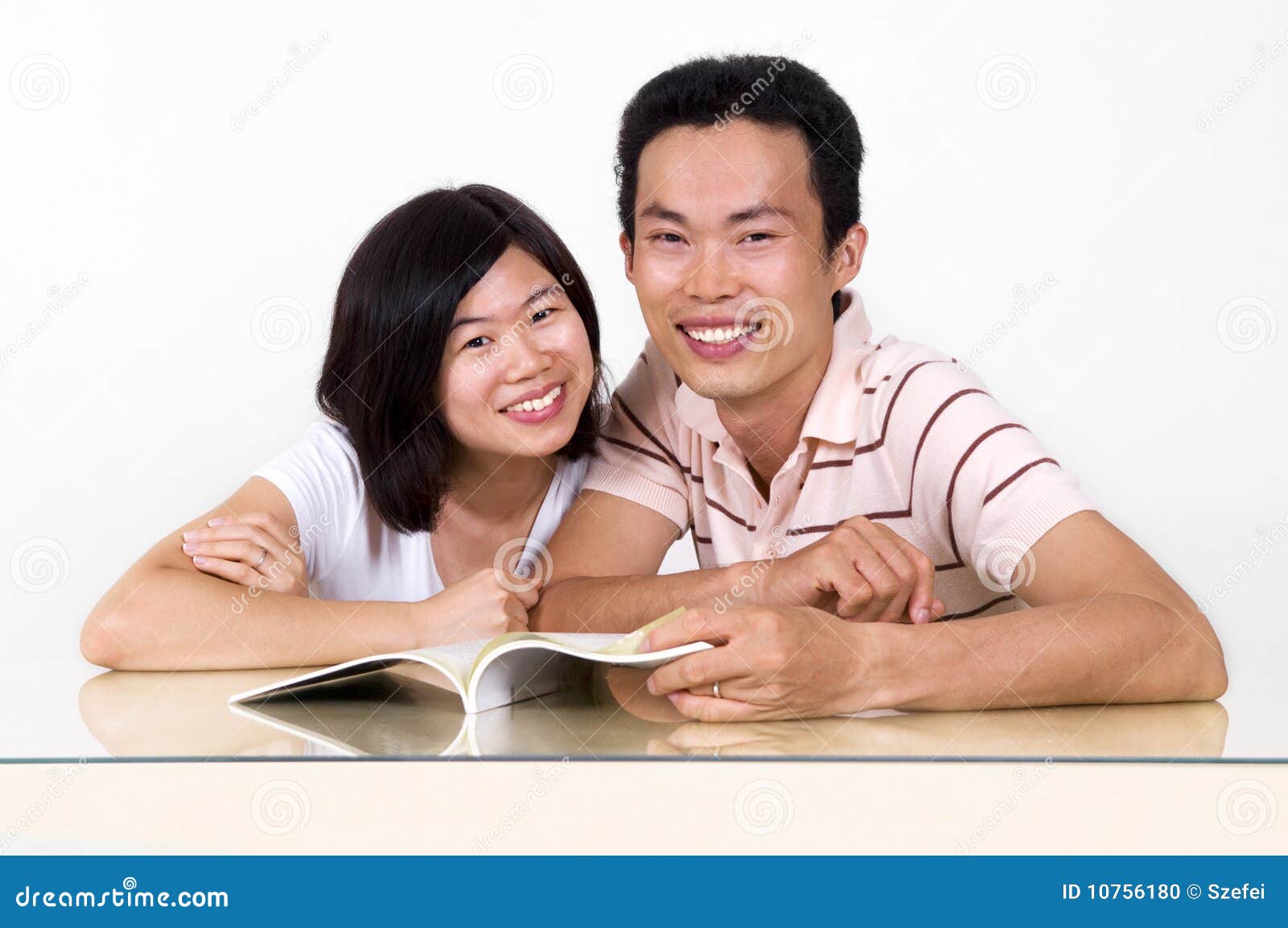 Reading together. stock photo. Image of college, classroom - 10756180