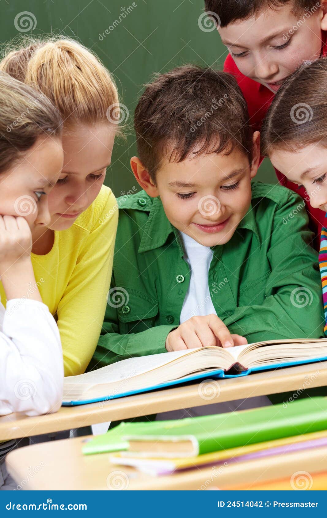 Reading together stock photo. Image of literature, place - 24514042