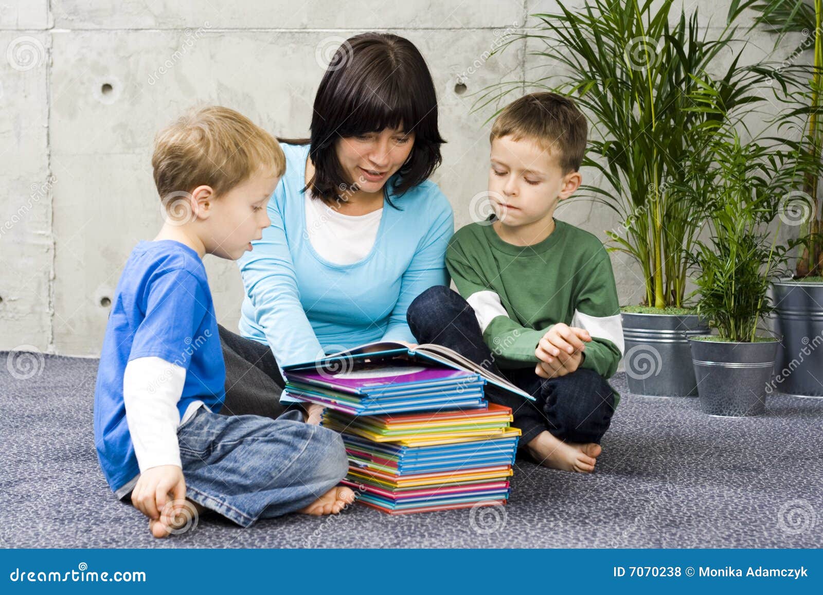 Reading together stock photo. Image of reading, enjoyment - 7070238