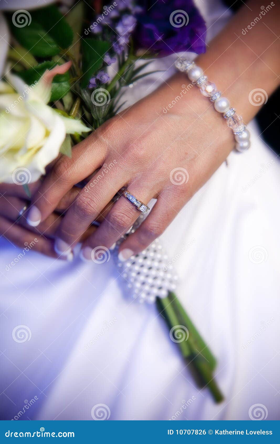 Reading Vows stock photo. Image of marriage, bridesmaids - 10707826