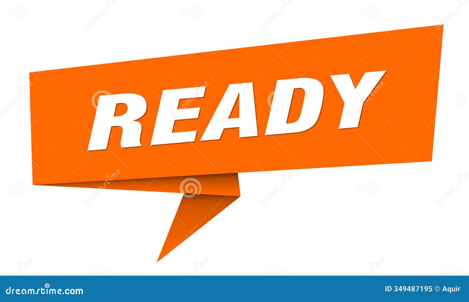 Ready Banner. Ready Speech Bubble, Label, Sticker, Sign Template Stock ...