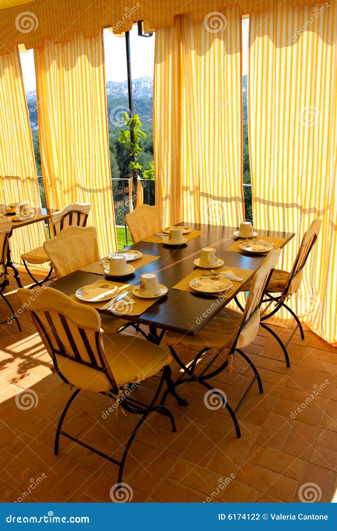 Ready for breakfast stock photo. Image of curtains, eady - 6174122