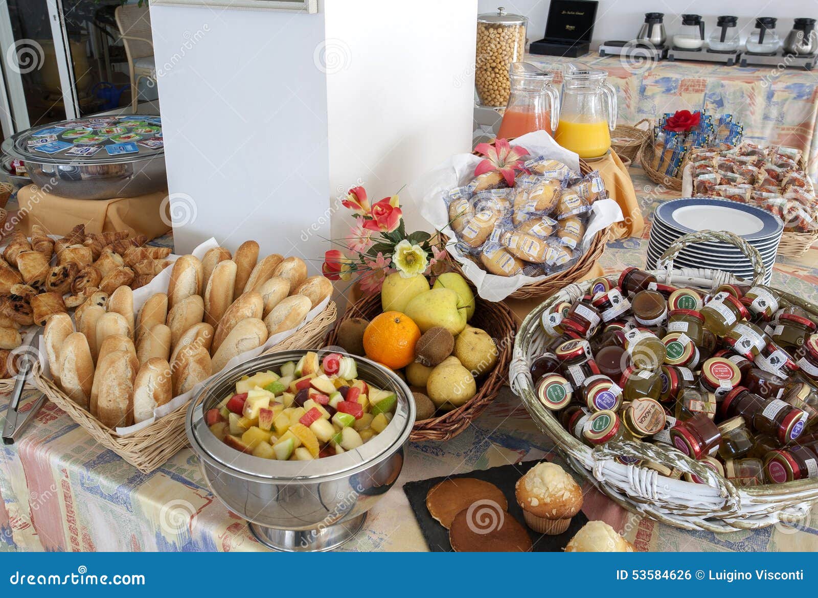Ready for breakfast editorial photo. Image of juice, rusks - 53584626