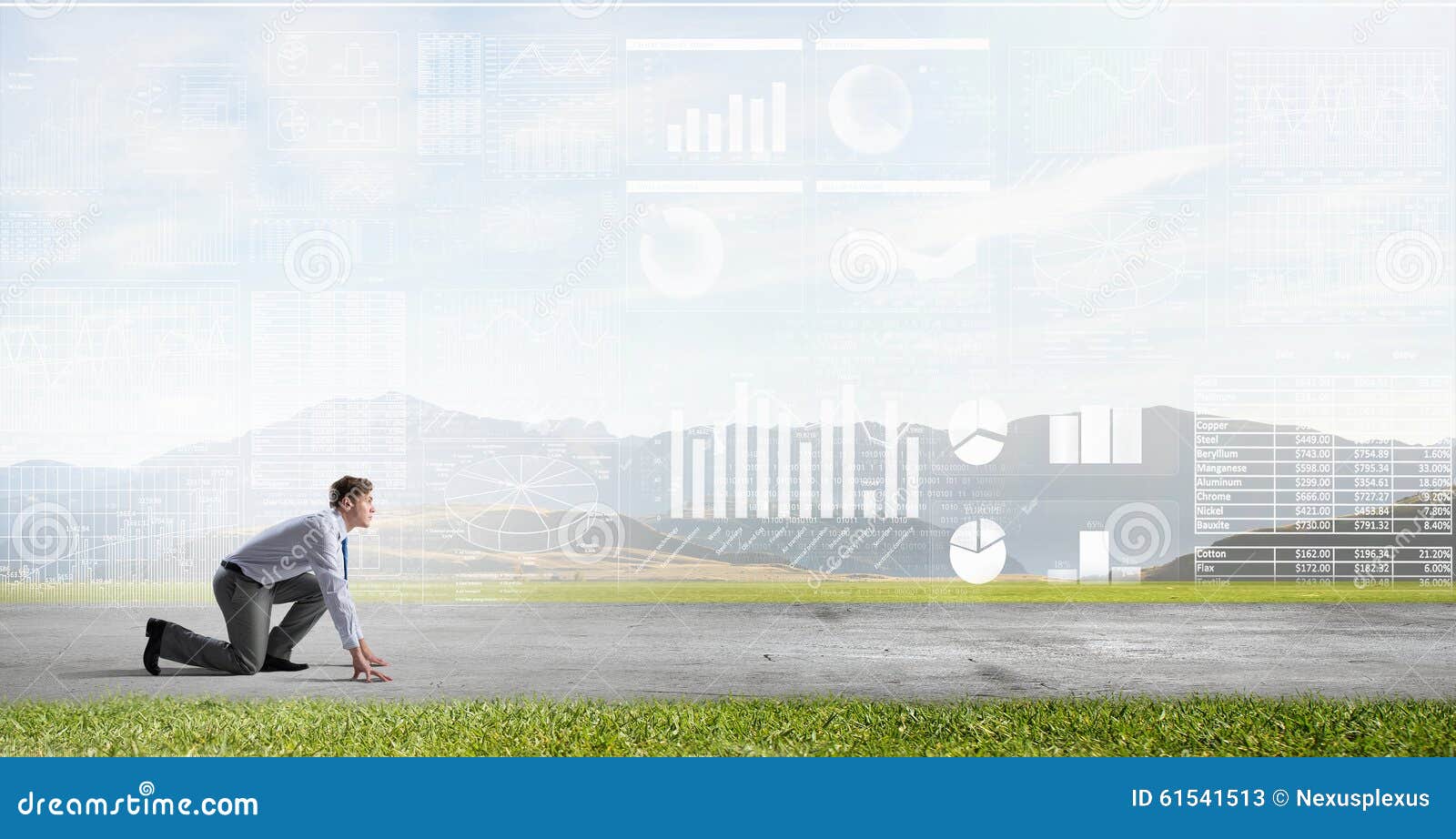 Ready for challenge stock image. Image of grass, motivation - 61541513