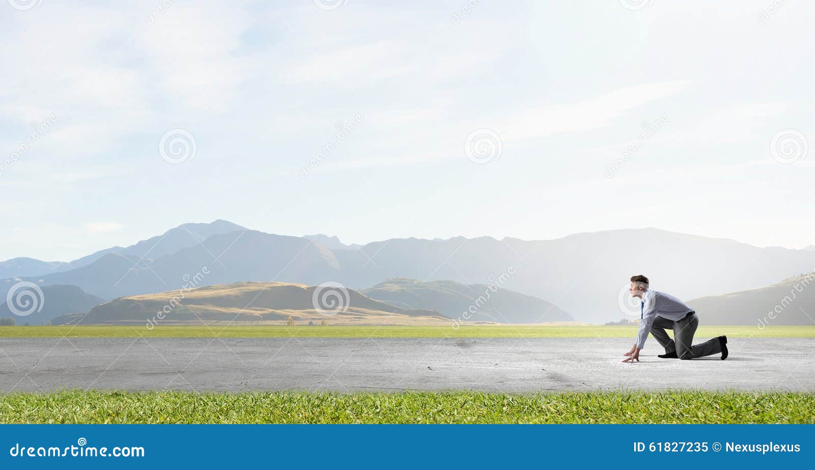 Ready for challenge stock image. Image of challenge, field - 61827235