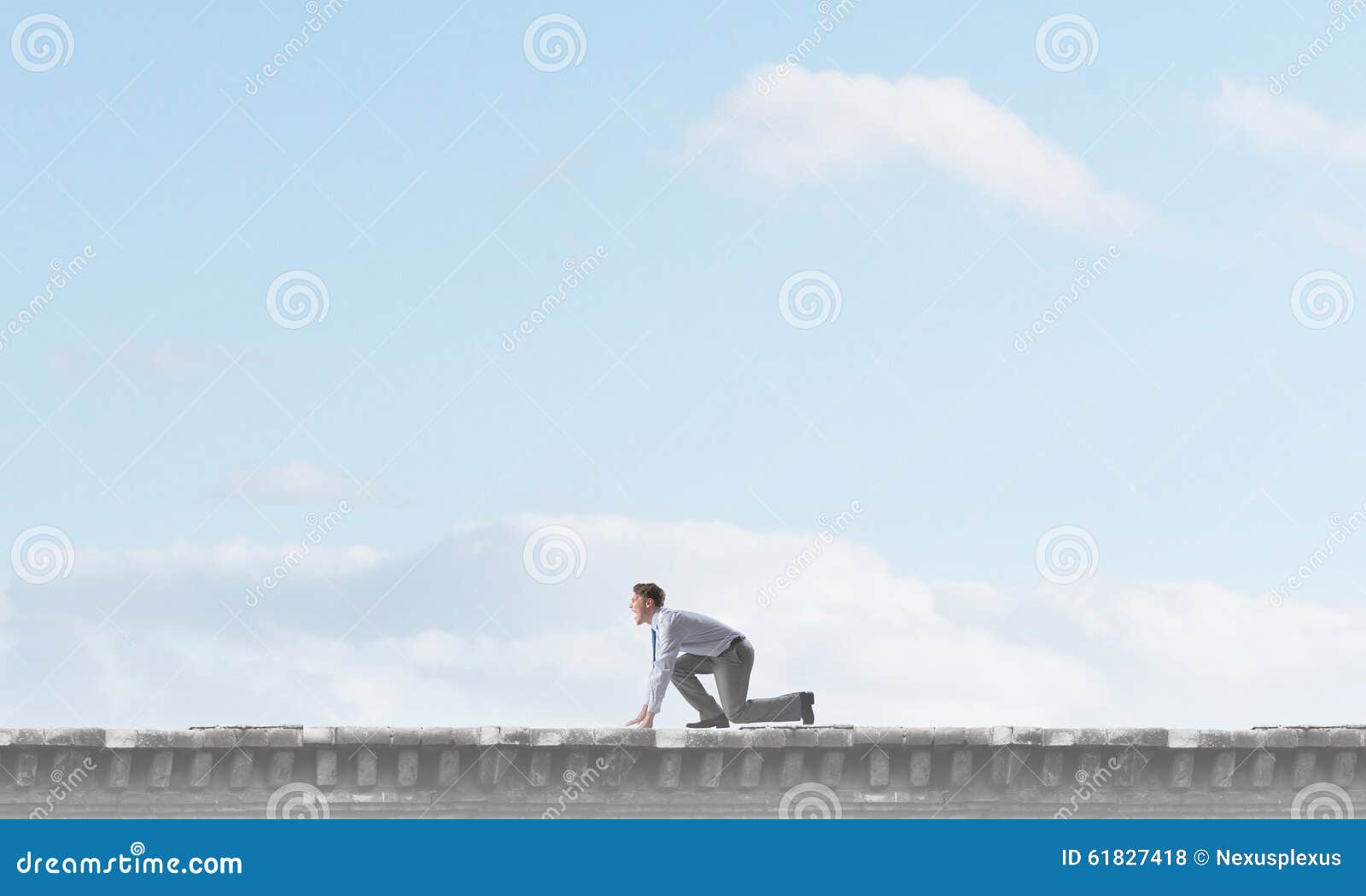 Ready for challenge stock photo. Image of position, sport - 61827418