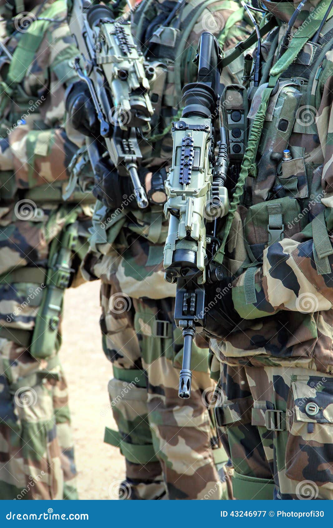Ready for combat stock image. Image of armor, guerilla - 43246977