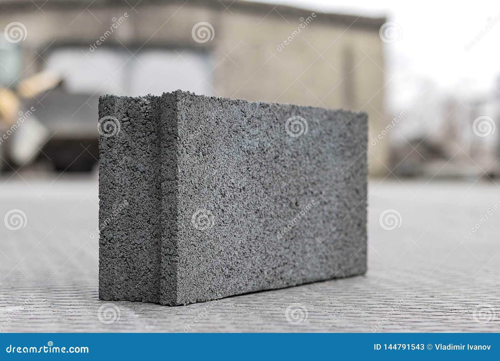 Ready concrete blocks stock image. Image of loading - 144791543