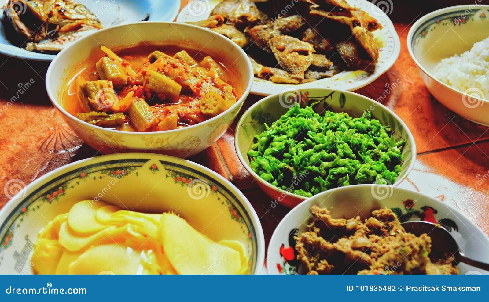 Ready for Dinner for Dinner Stock Photo - Image of thaifood, dinner ...