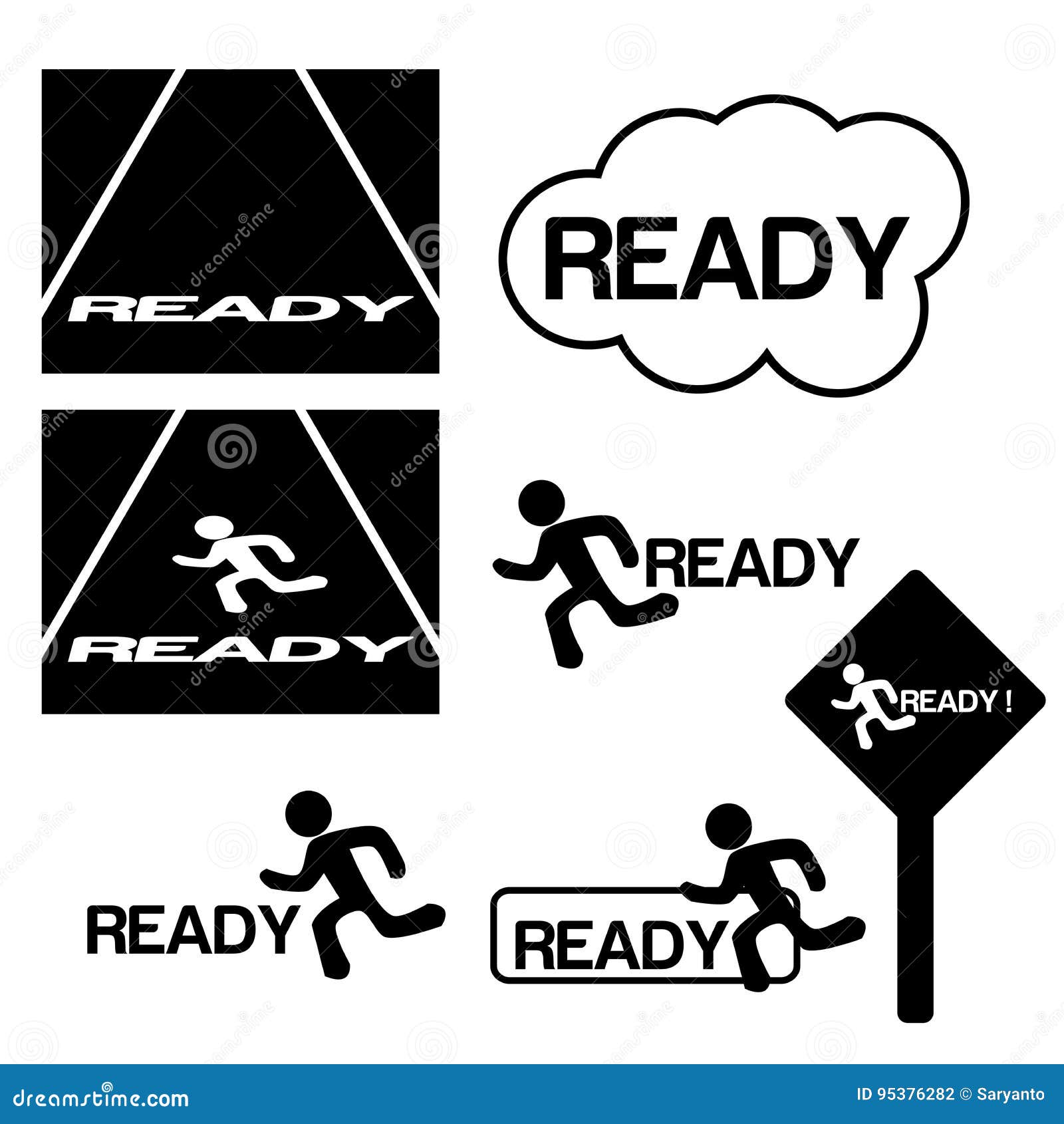 Ready stock vector. Illustration of challenge, design - 95376282