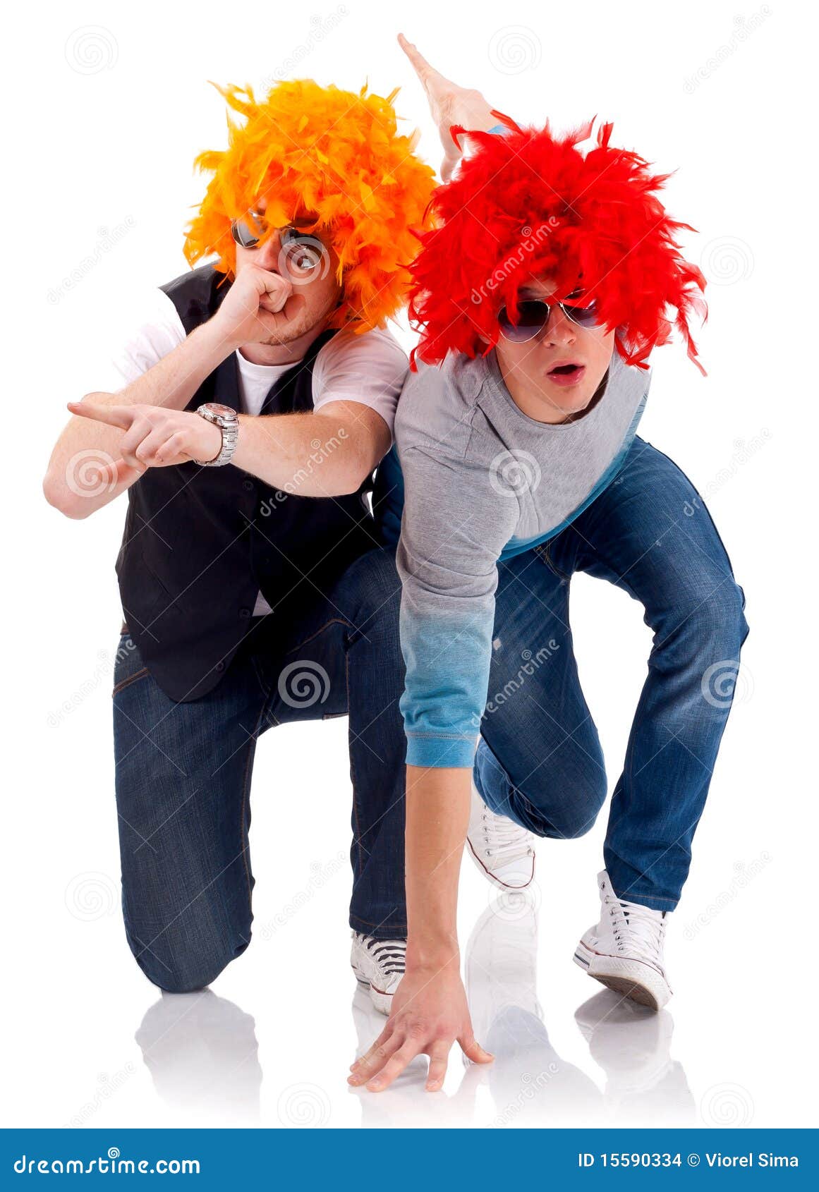 Ready? get set! PARTY! stock photo. Image of boys, party - 15590334