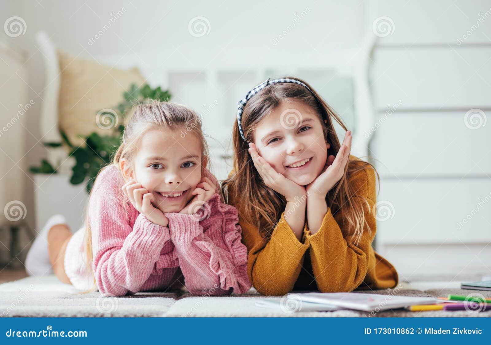 We are ready for homework stock photo. Image of friends - 173010862