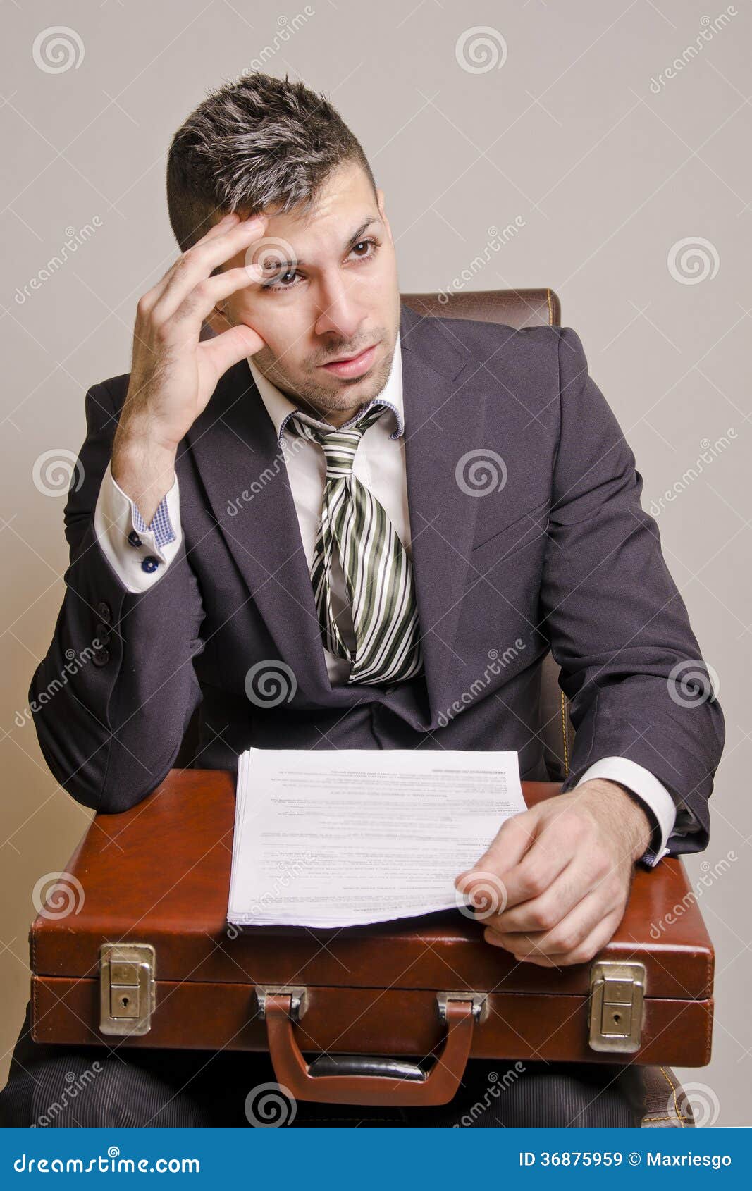 Ready for interview stock image. Image of close, resume - 36875959