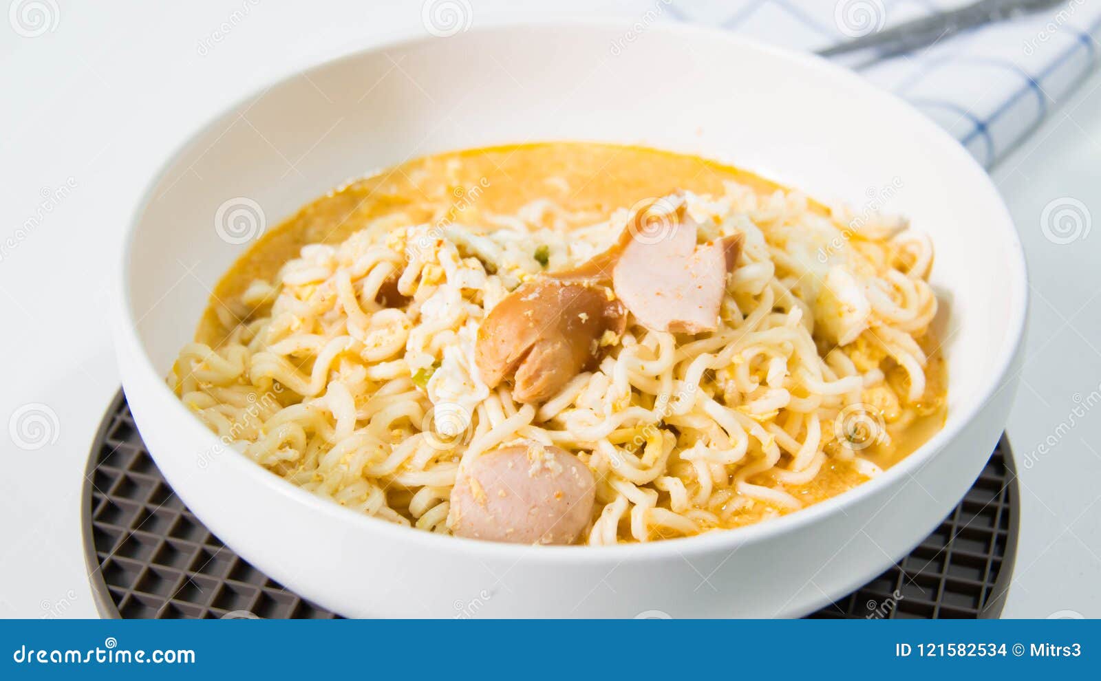 Ready made instant noodle stock photo. Image of spicy - 121582534