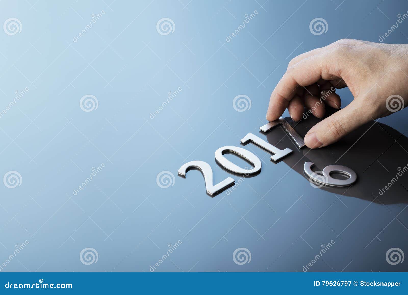 Ready for 2017 stock image. Image of year, numbers, reflection - 79626797