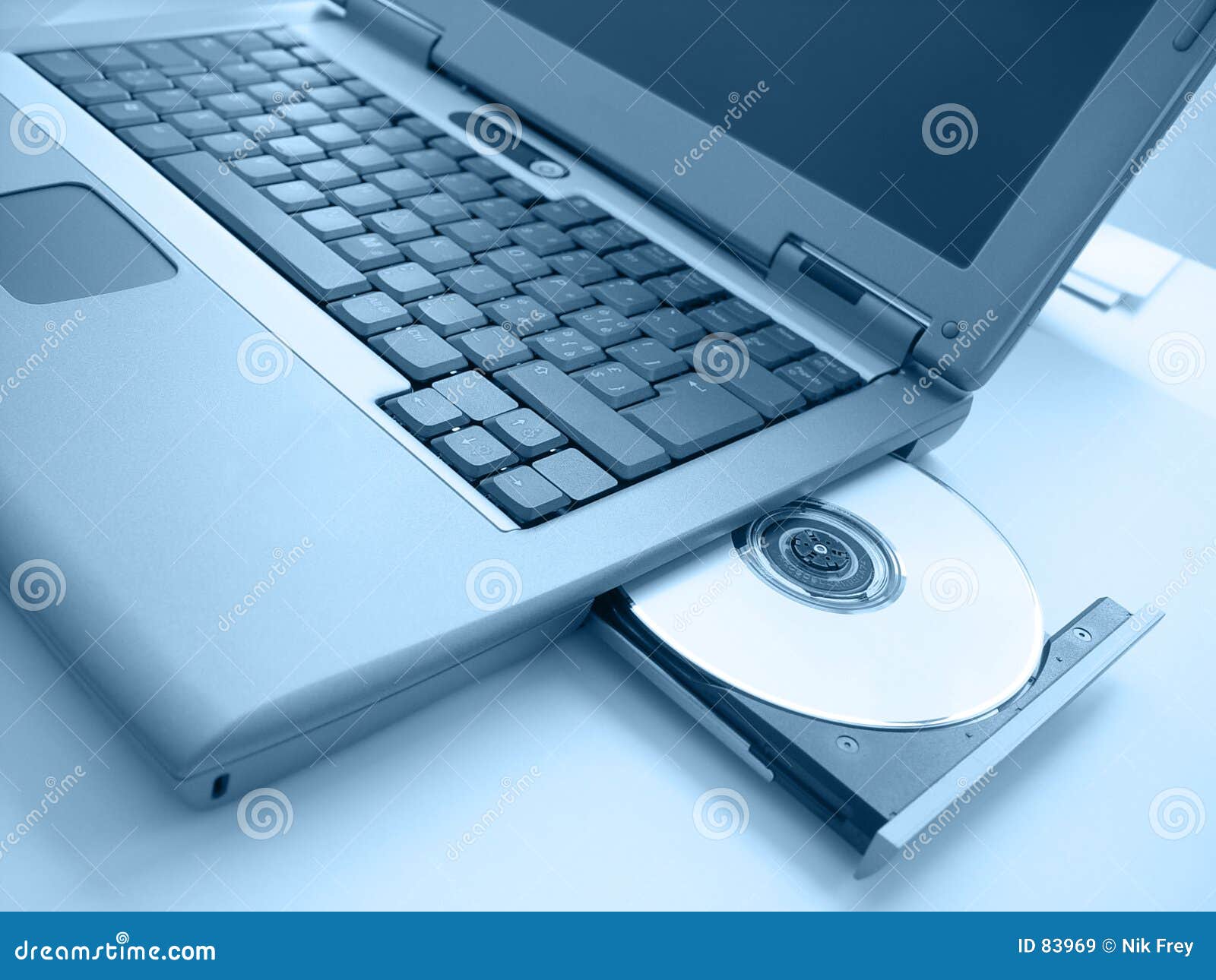 Ready Notebook stock image. Image of touchpad, office, laptop - 83969