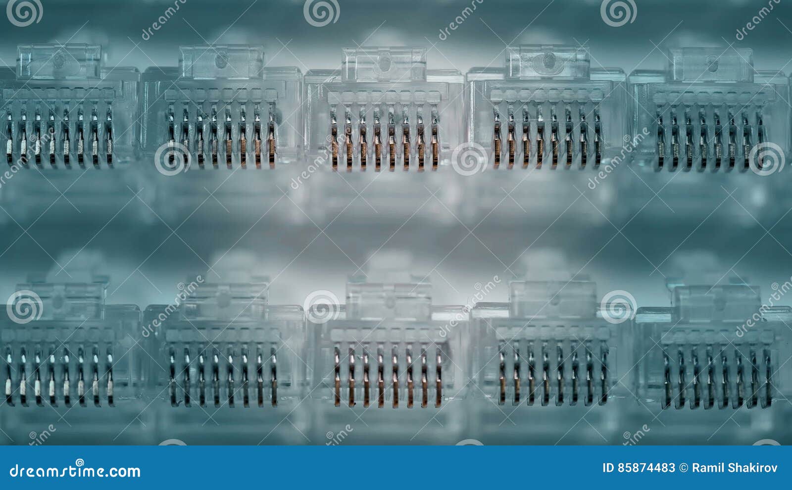 Ready Patch Cord Connectors on the Assembly Line Stock Video - Video of ...