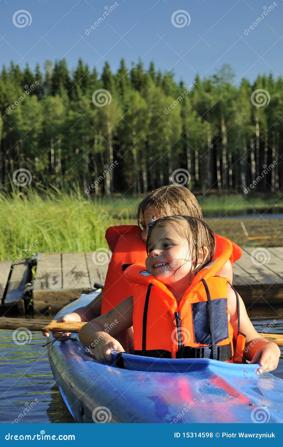 Ready per remare fotografia stock. Immagine di vita, kayak - 15314598