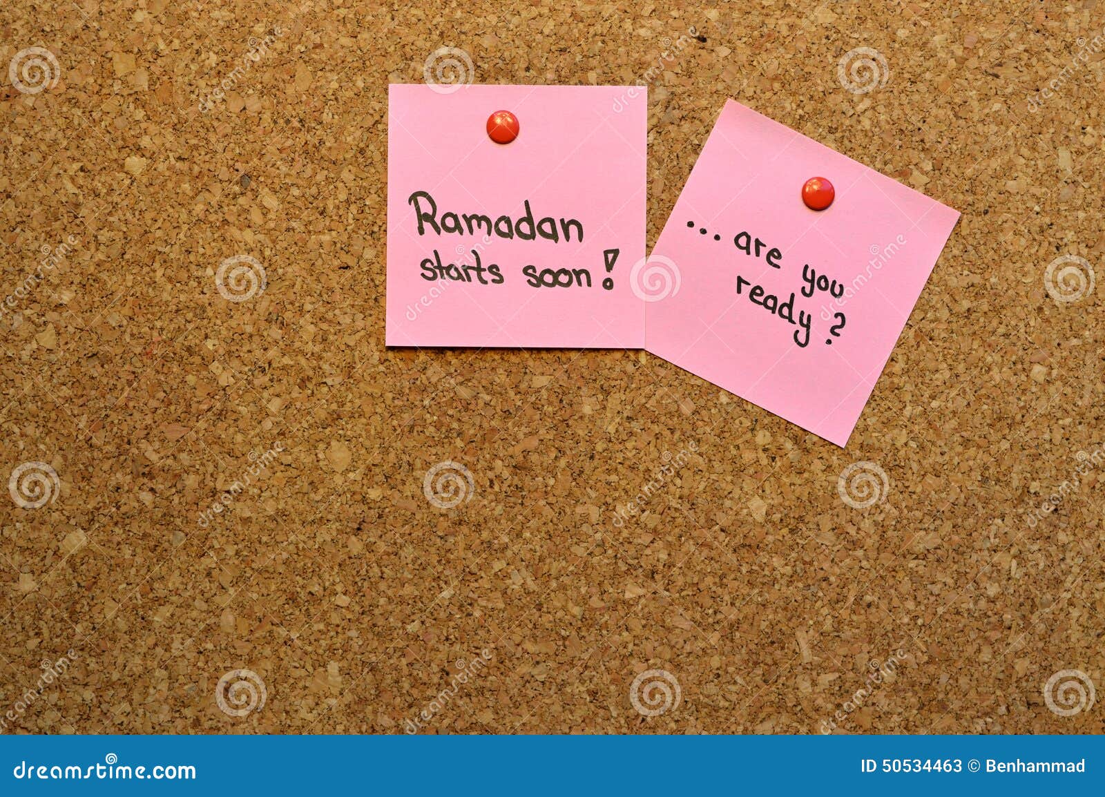 Ready for Ramadan Memo stock image. Image of religion - 50534463