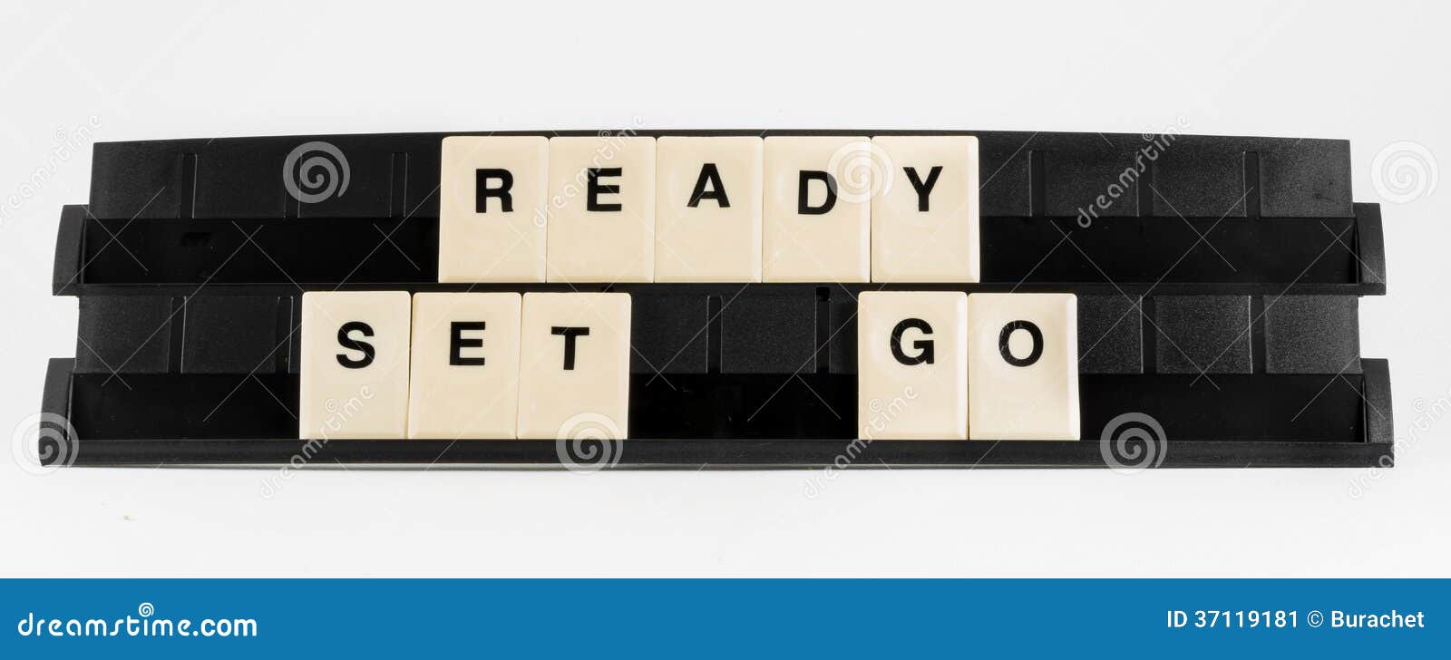 Ready Set Go stock image. Image of blackboard, race, concept - 37119181