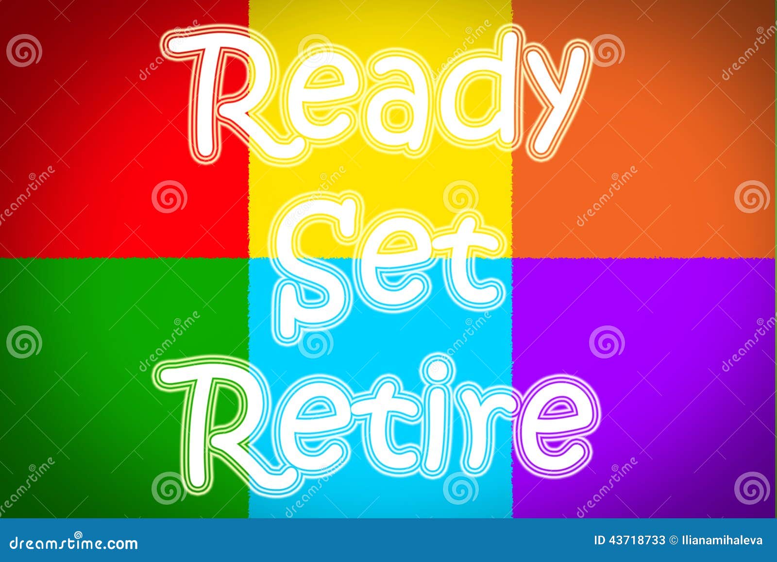 Ready Set Retire Concept stock image. Image of elderly - 43718733