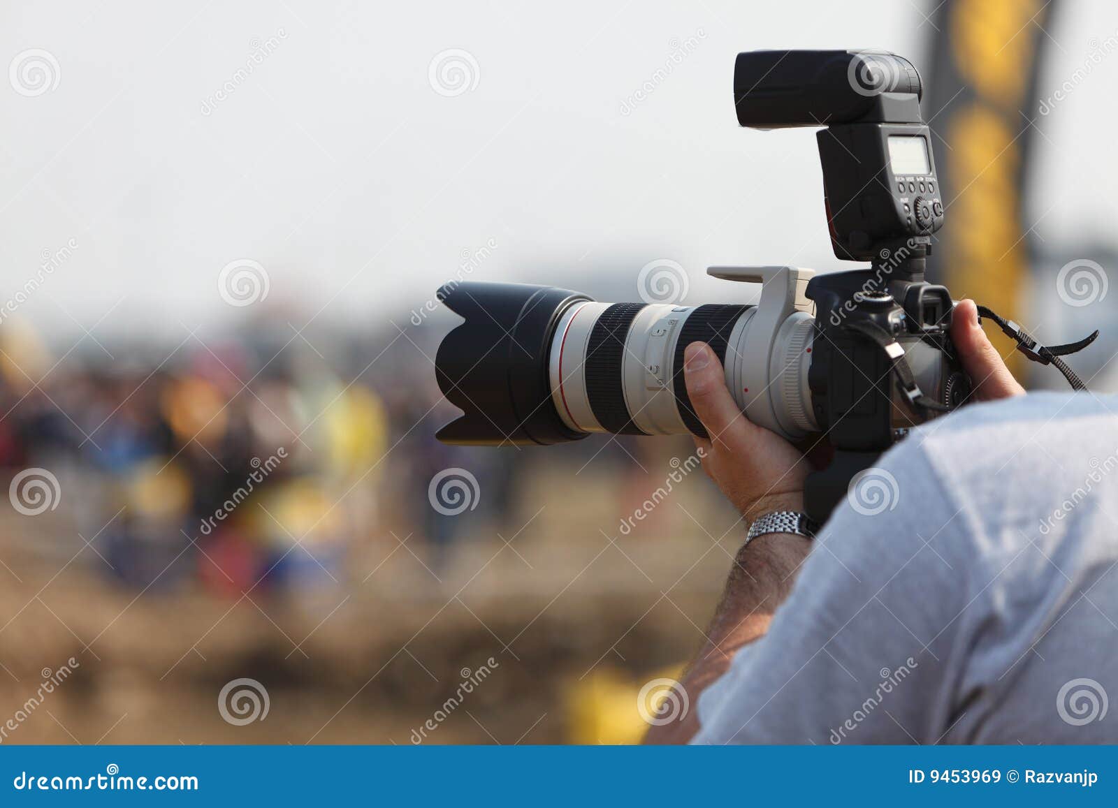 Ready for shooting stock image. Image of lens, technology - 9453969