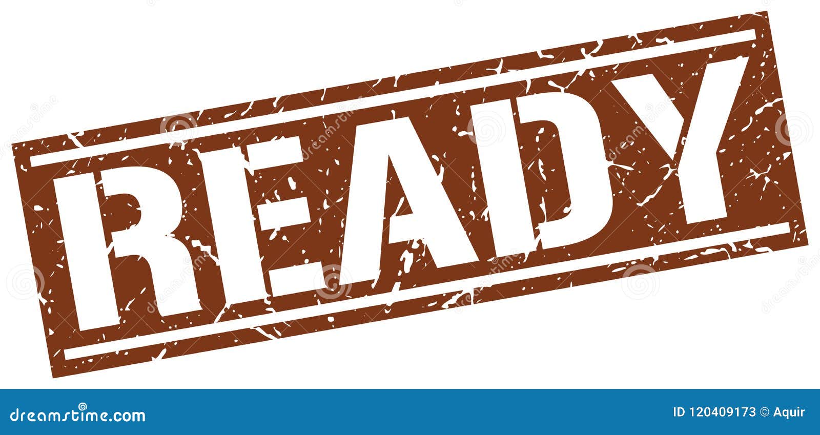 Ready stamp stock vector. Illustration of ready, grunge - 120409173