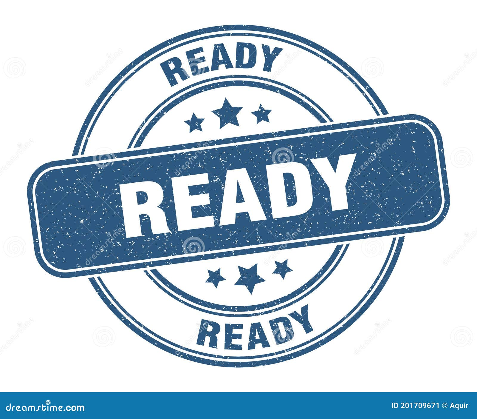 Ready Stamp. Ready Round Grunge Sign Stock Vector - Illustration of ...