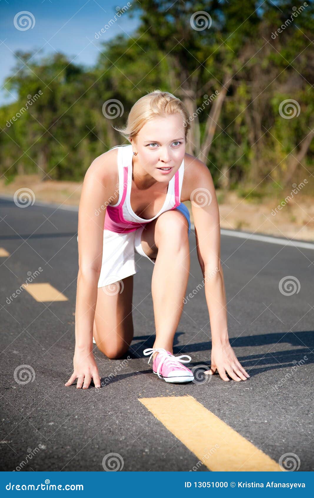 Ready for start stock photo. Image of human, jogging - 13051000