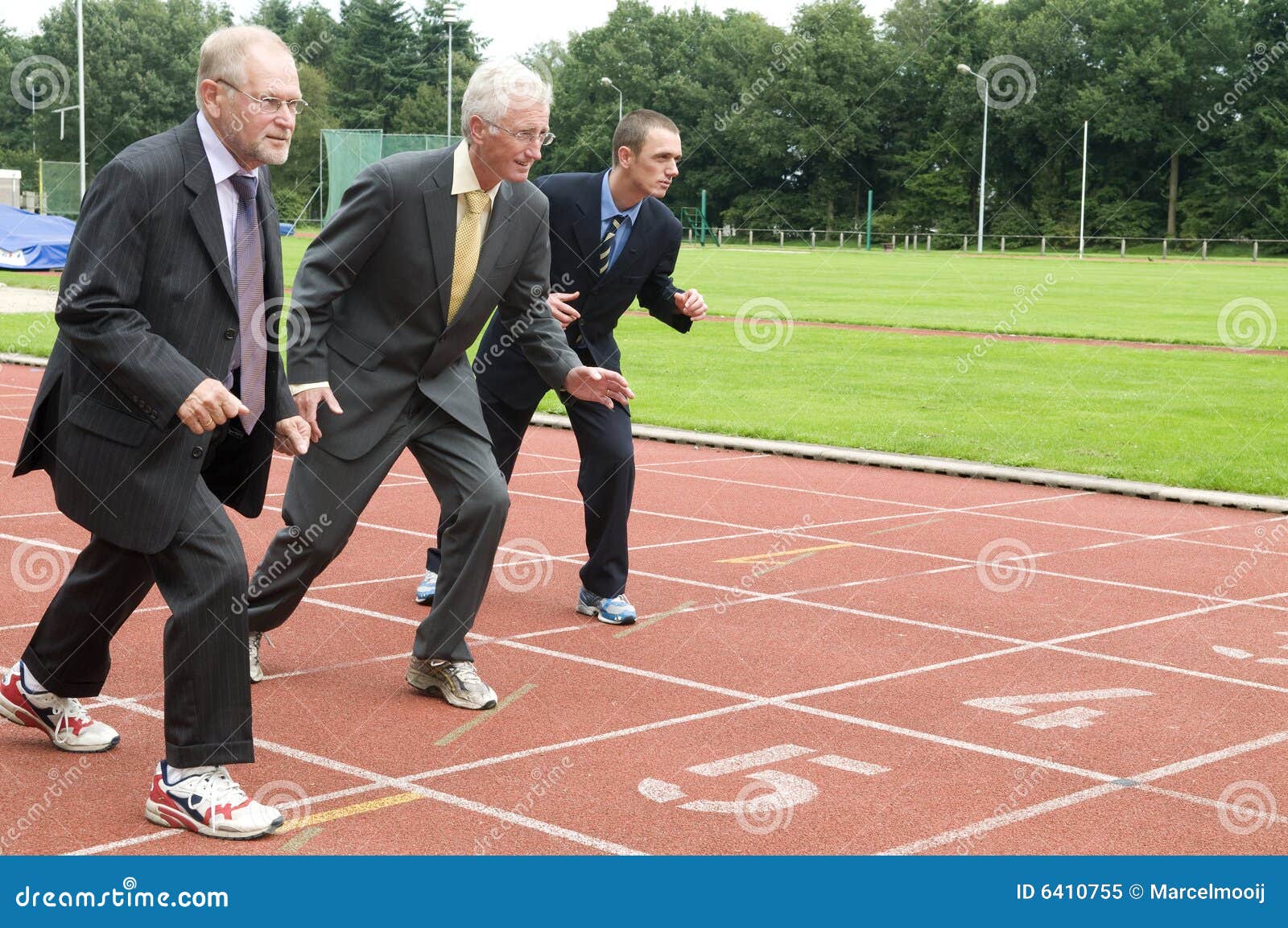 Ready for the Start stock image. Image of contestant, businessman - 6410755