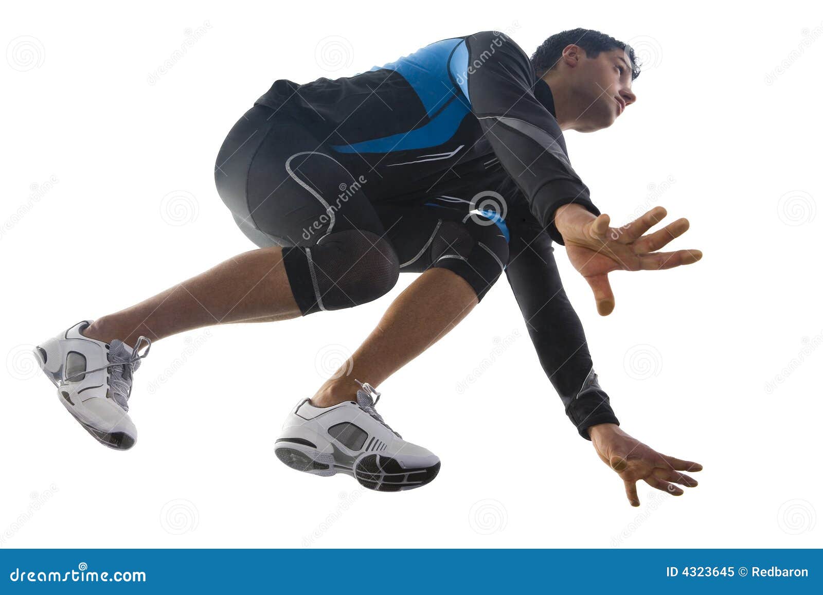 Ready, steady... stock image. Image of jogging, angle - 4323645