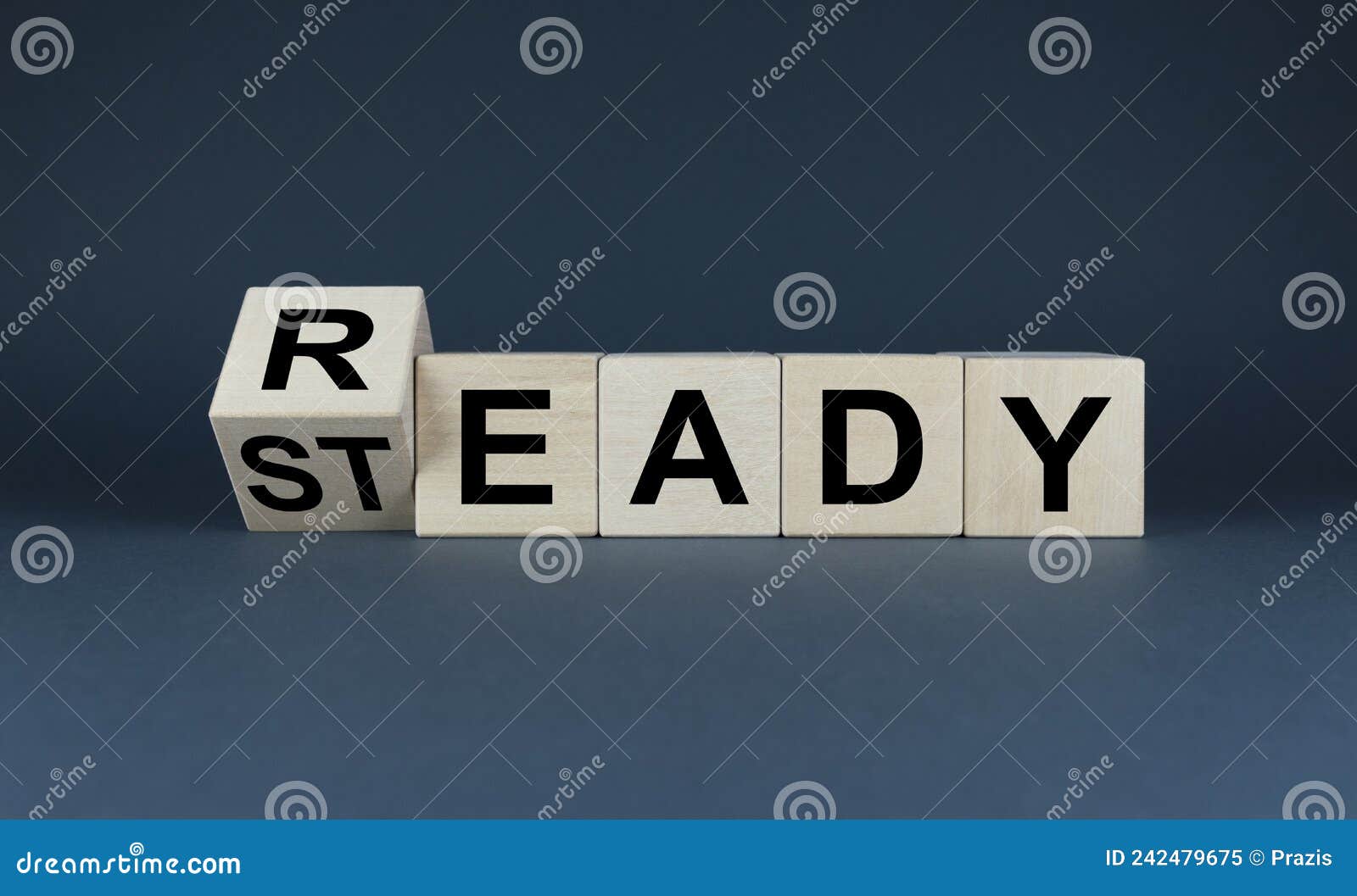 Ready and Steady. Business or Sport Concept Stock Image - Image of ...