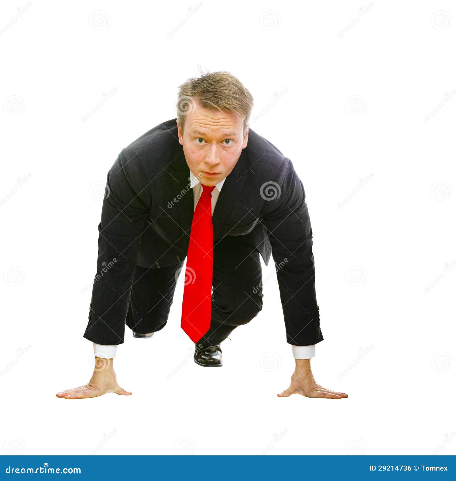 Ready steady go! stock photo. Image of person, leap, future - 29214736