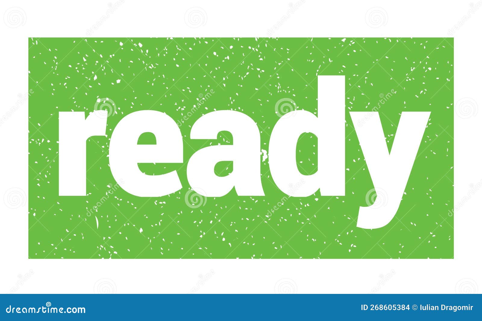 Are You Ready Text. Get Ready - Big Sign With Megaphone. Screen ...