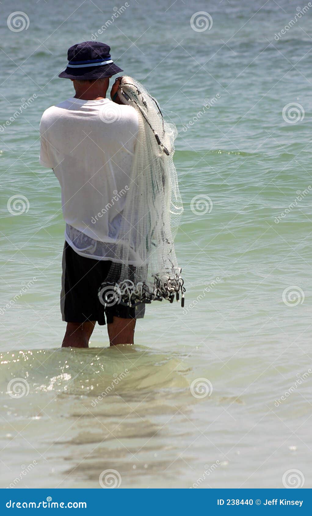 Ready to cast the Net stock photo. Image of fish, saint - 238440