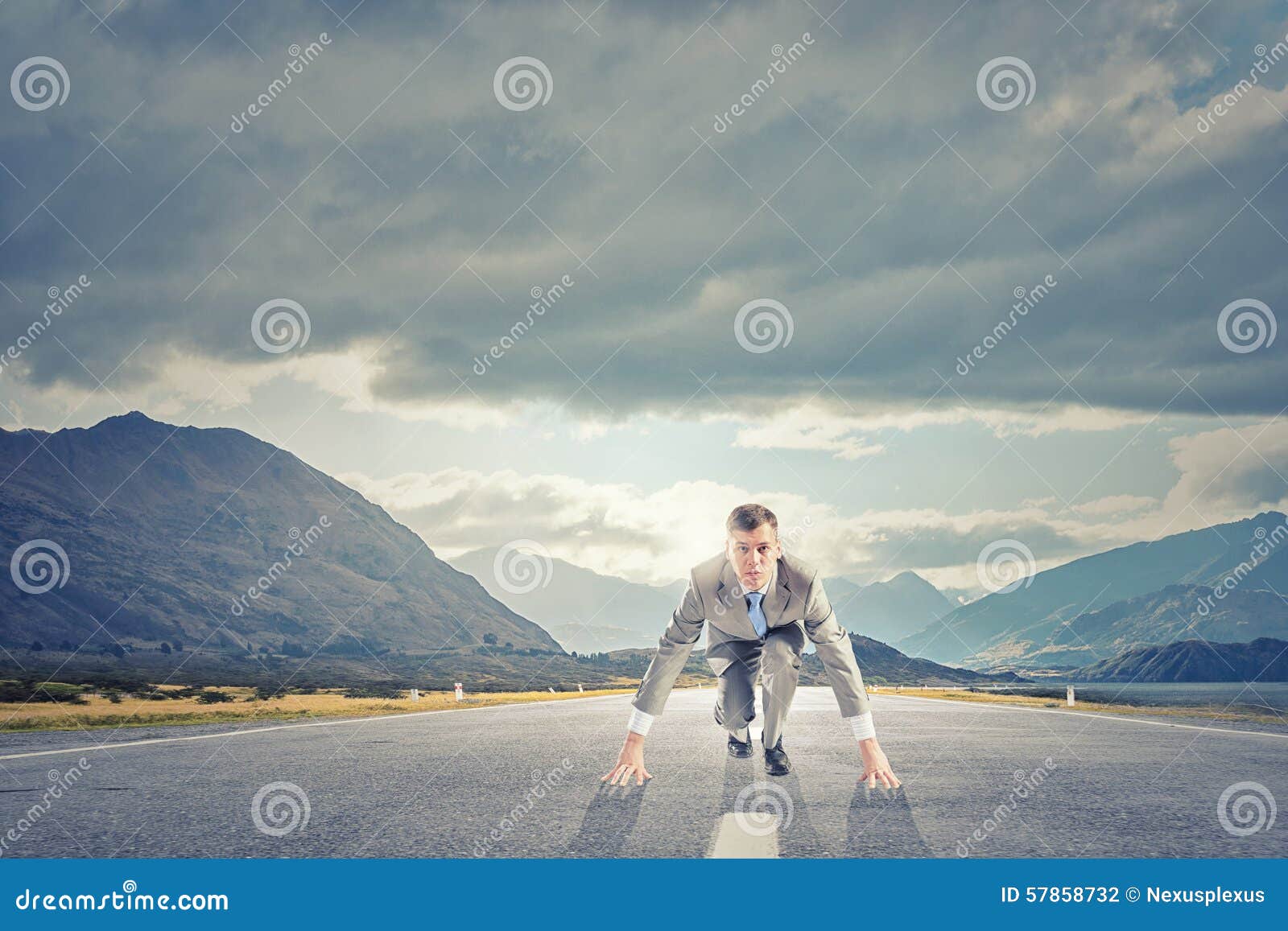 Ready to challenge it stock photo. Image of competitive - 57858732