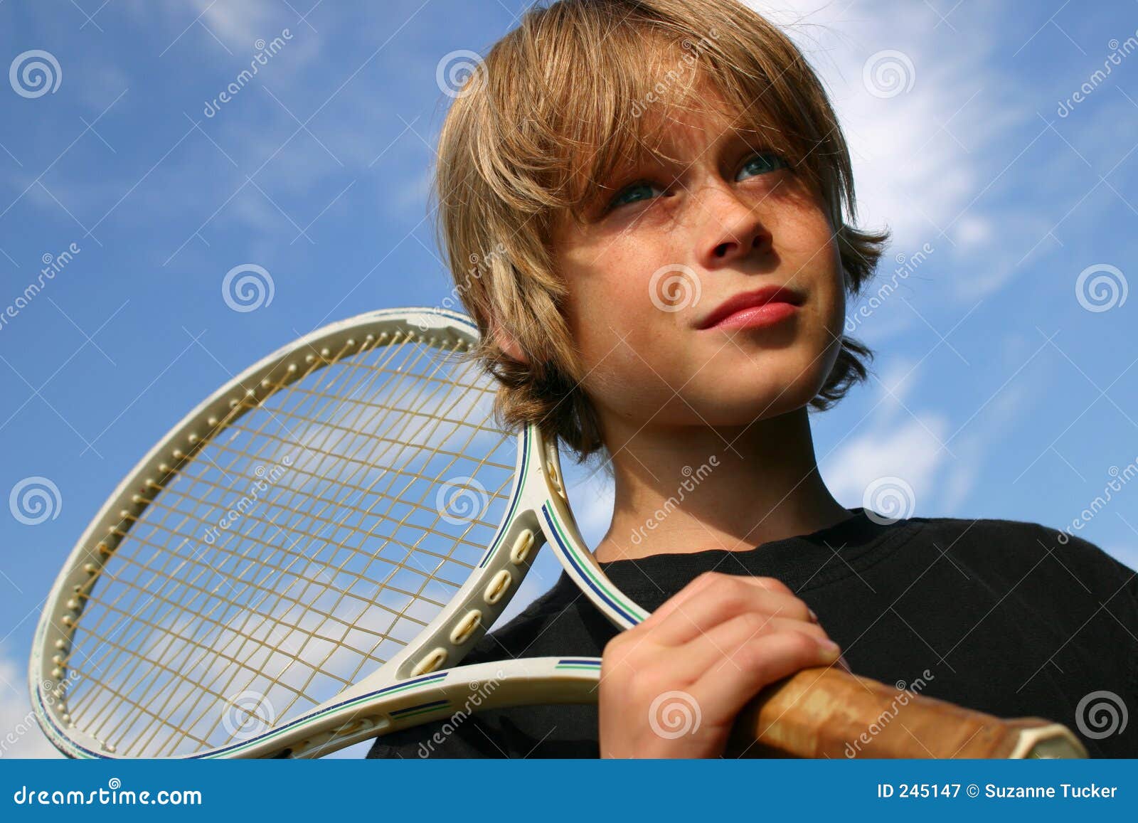 Ready to compete stock image. Image of sport, lesson, clouds - 245147