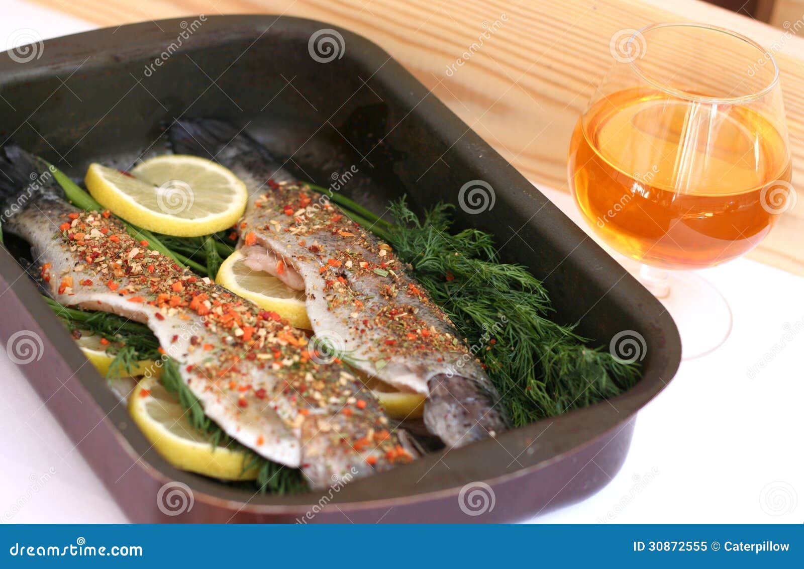 Ready-to-cook fish stock image. Image of spices, lunch - 30872555