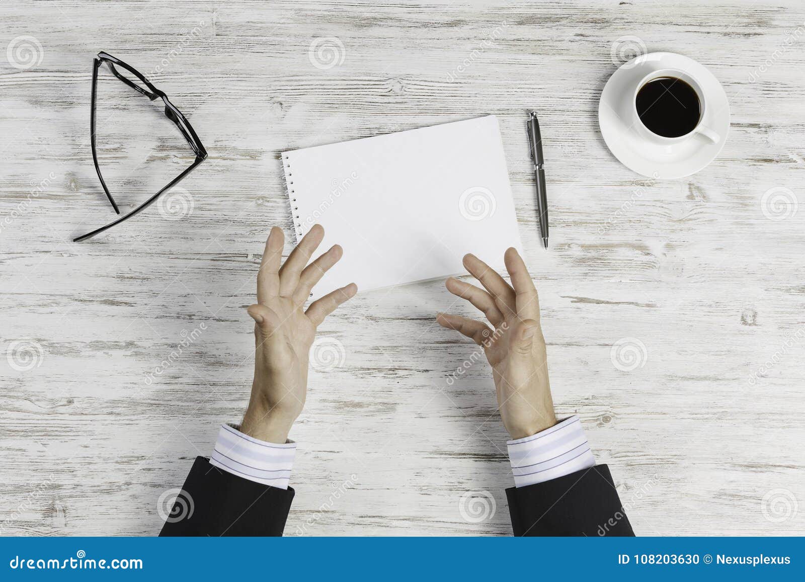 Ready to discuss it stock photo. Image of page, occupation - 108203630