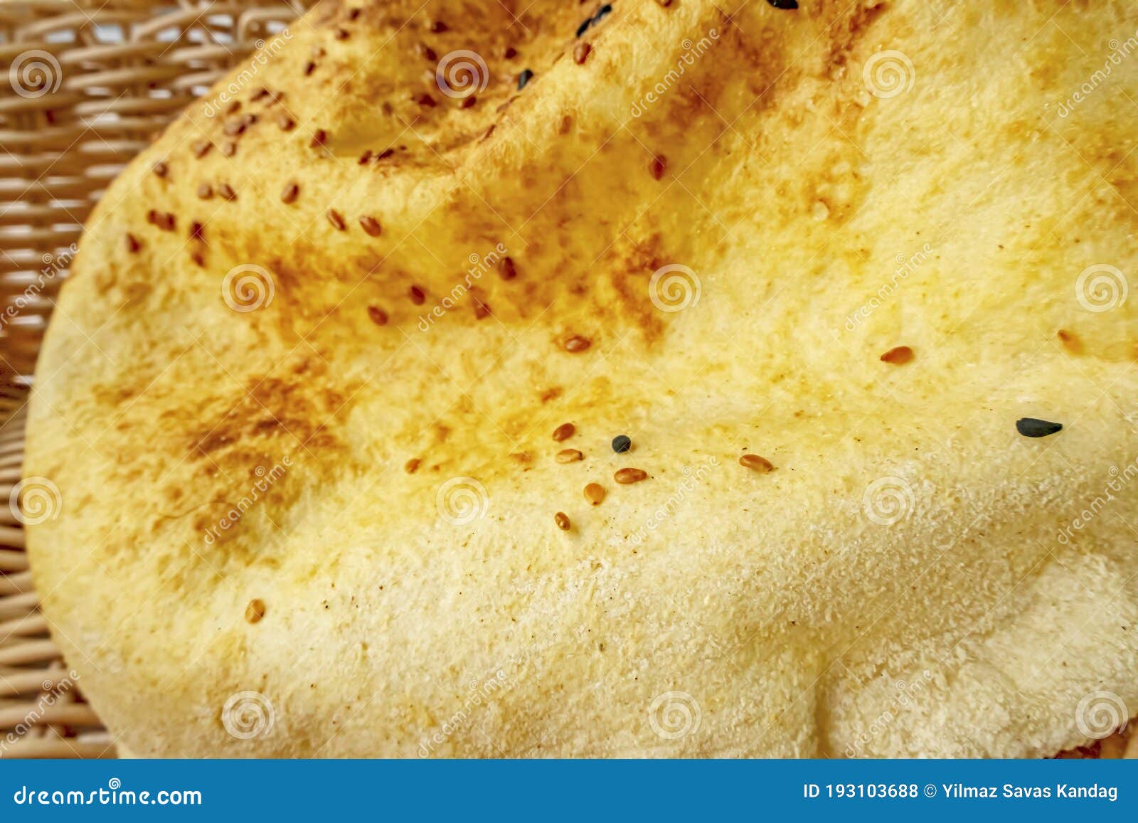 Ready To Eat Lavash Bread for Turkish Kebab Stock Photo - Image of ...