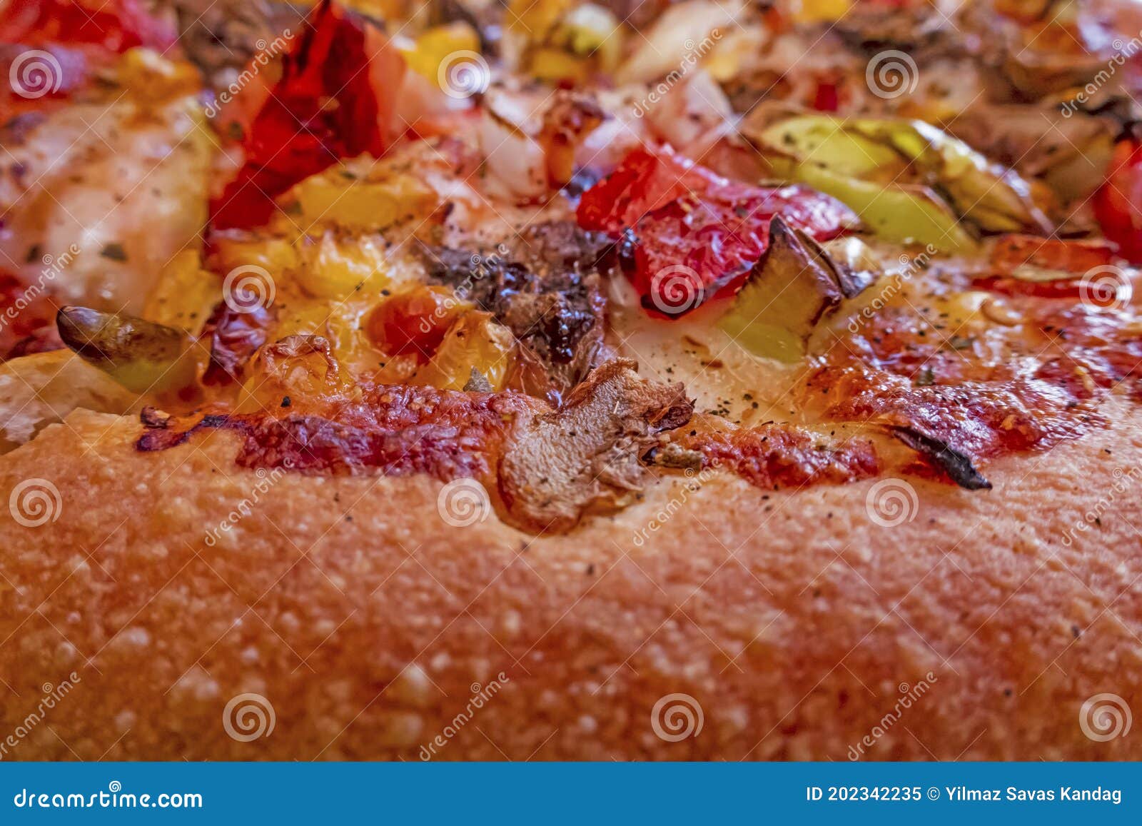 Ready To Eat Pizza on a Plate Stock Image - Image of crust, meal: 202342235