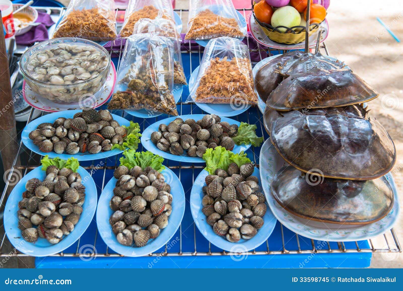 Ready to eat seafood stock image. Image of food, horseshoe - 33598745