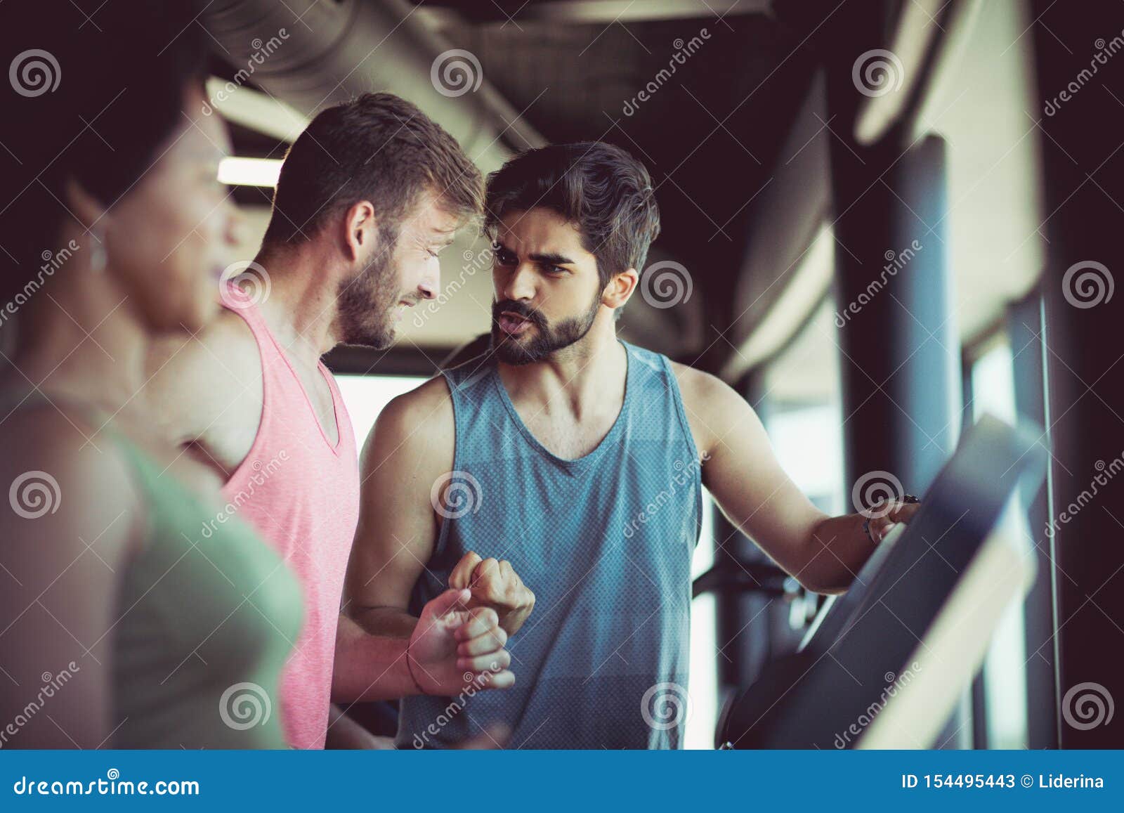 Ready to exercise stock image. Image of adult, exercise - 154495443