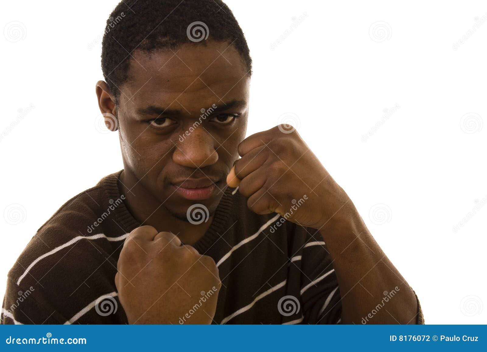 Ready to Fight stock photo. Image of bullying, male, defense - 8176072