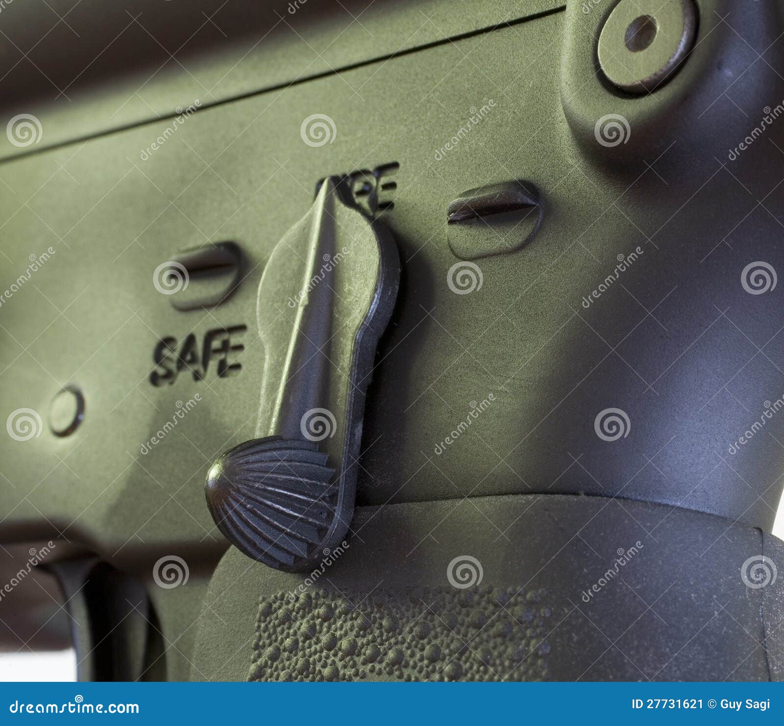 Ready to fire stock image. Image of fire, safety, assault - 27731621