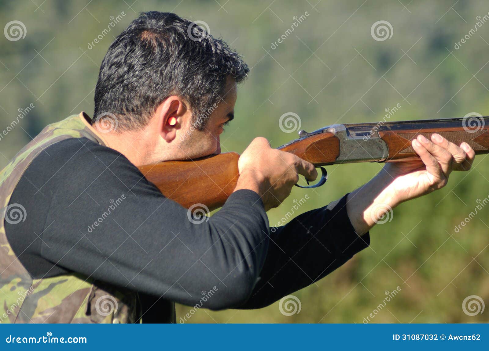 Ready to fire stock photo. Image of hunt, westland, hunting - 31087032