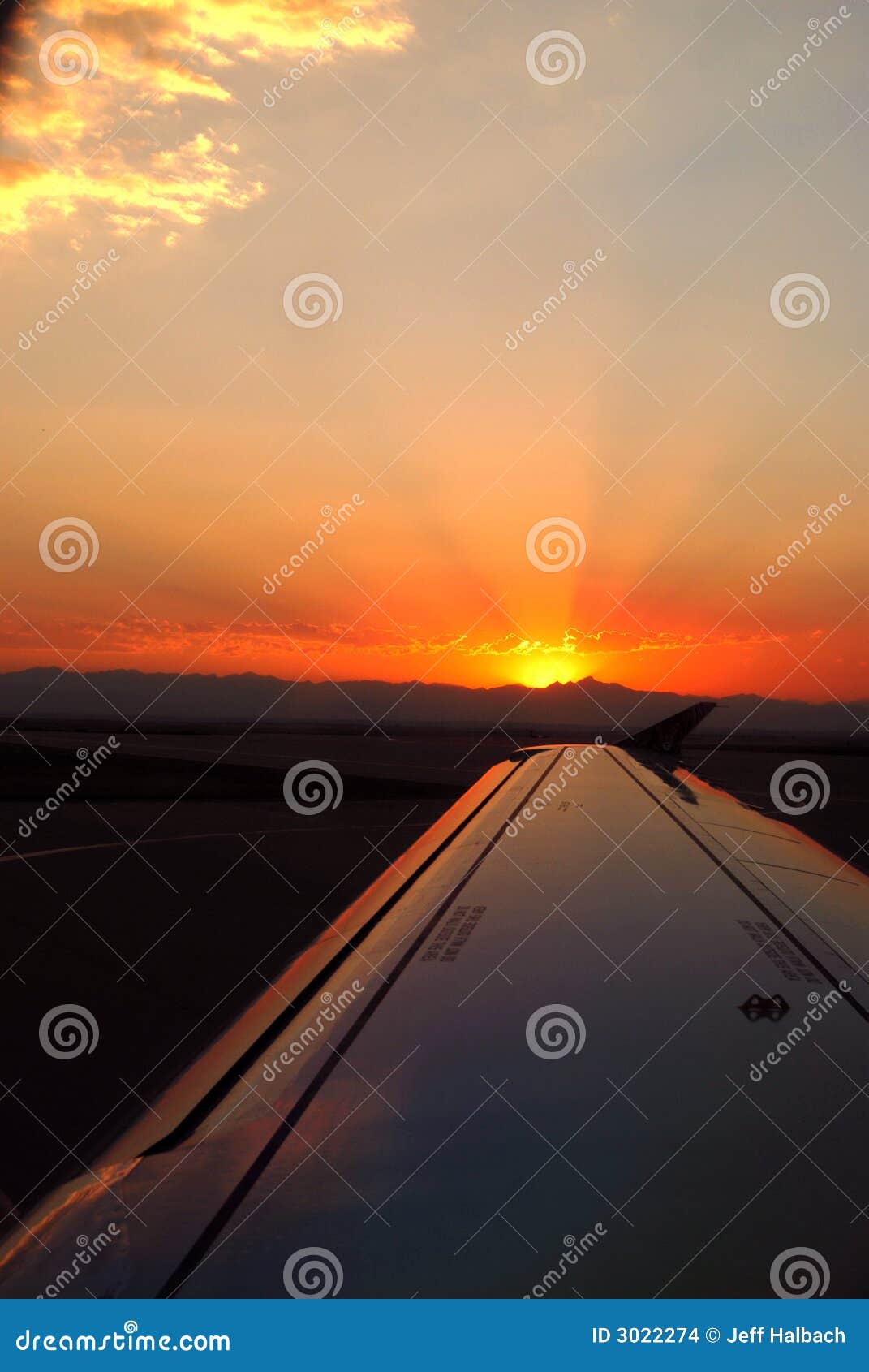 Ready to fly stock photo. Image of travel, transcent, sunset - 3022274