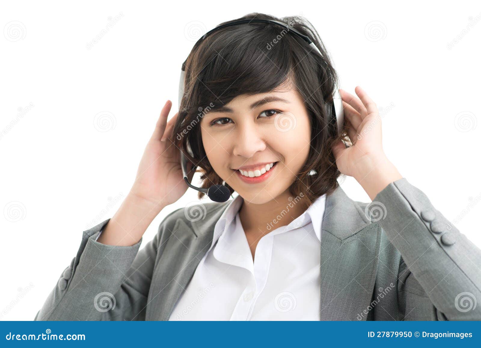 Ready to give the answer stock photo. Image of helpline - 27879950