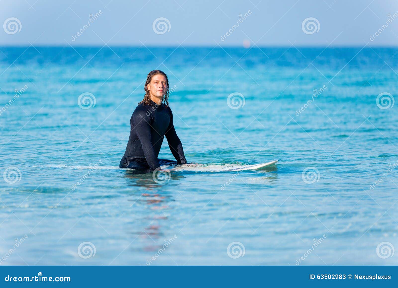 Ready to hit waves stock image. Image of athlete, outdoors - 63502983